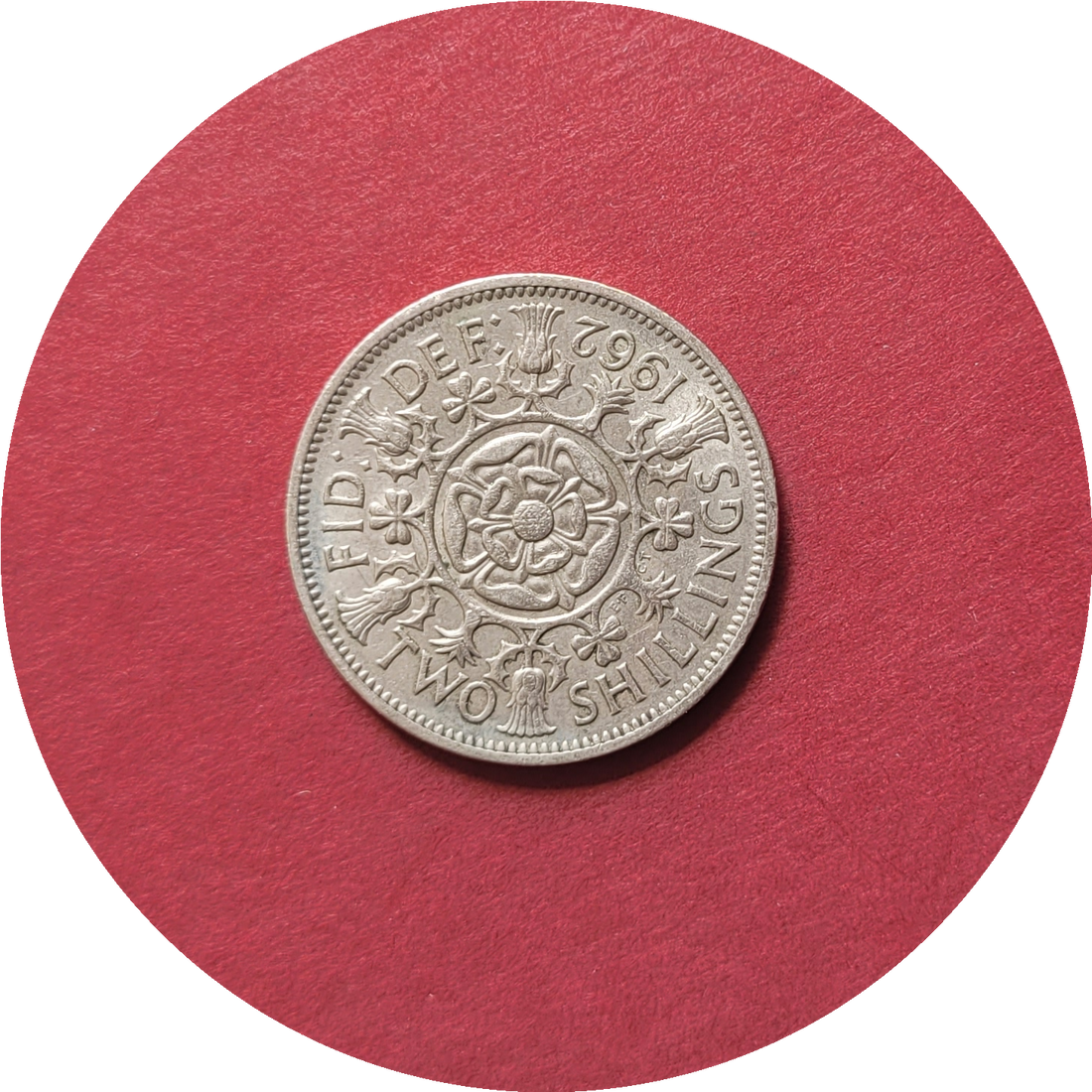 Elizabeth II, Two Shilling, 1962, (B) – Numis Gallery